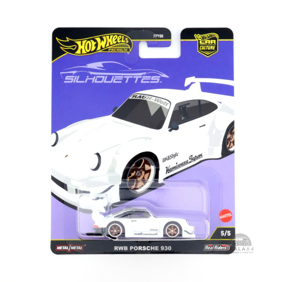 HOT WHEELS Premium Car Culture RWB Porsche 930 Silhouettes Liberty Walk ...